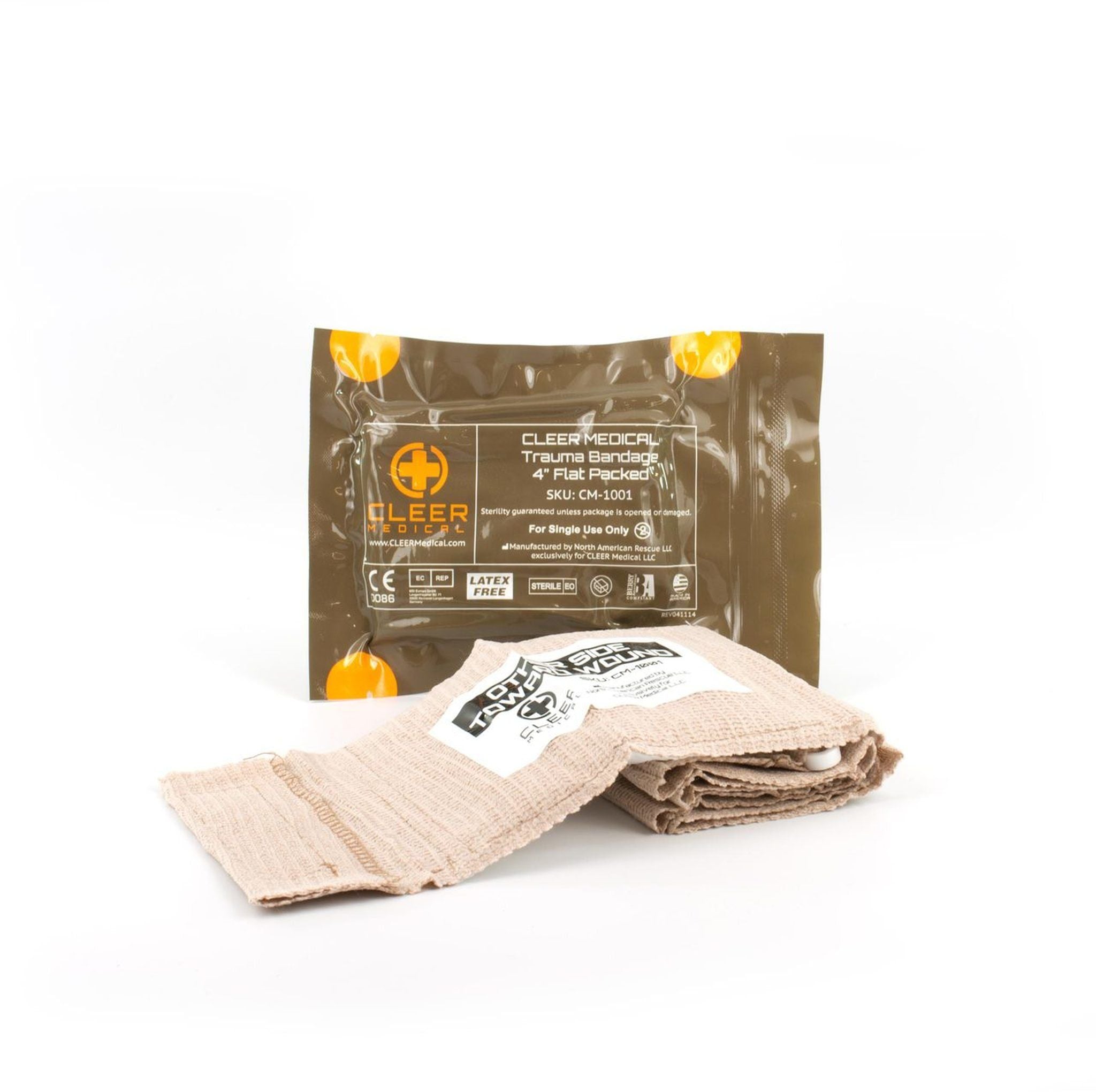 Eleven 10 Compact Medical Trauma Bandage - 4 Inches – Outdoor Tactical ...